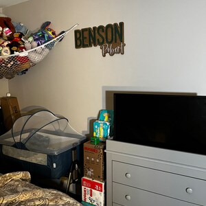 Last Name Sign Cut Out Name Sign Wedding Name Sign 3d Last - Etsy