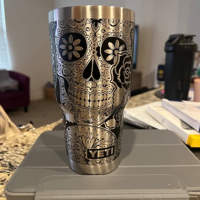 30 Oz Yeti Rambler With 360 Seamless Engrave - Etsy