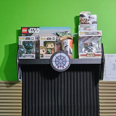 Tie Fighter Inspired Wall Shelf, Display Shelf, Star Wars Fan Gift ...