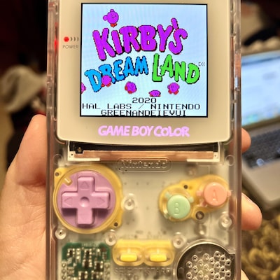Custom Game Boy Color W/ Backlit Funnyplaying IPS Q5 Display - Etsy