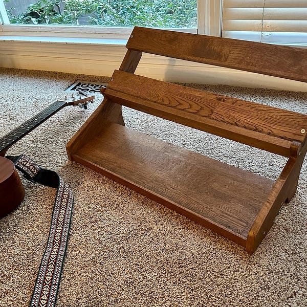 Desktop Pedalboard / Angled Pedalboard / Guitar Pedals Display ...
