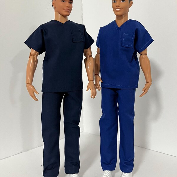 Royal Blue Scrubs-will Fit 12"dolls - Etsy