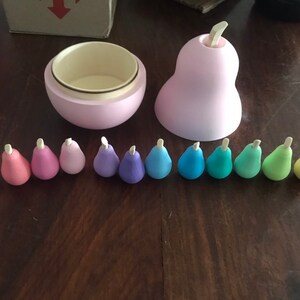 Wooden Blocks Rainbow PASTEL Blocks Organic Wooden Toddler Toys Waldorf ...