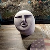 Funny Face , Many Face, Meme Face, Stone Face Figurine, Stone Carving ...