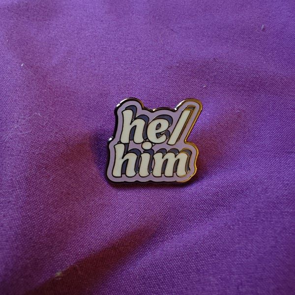 Mini Pronouns Sticker Sheet Bulk Small Pronoun Stickers for Name Tags ...