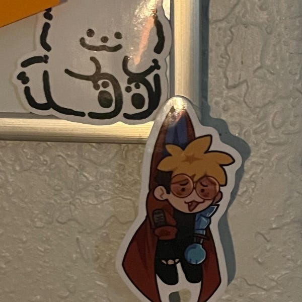 Hanging Vash Sticker ; Trigun Stampede / Trigun Maximum Inspired Vinyl ...