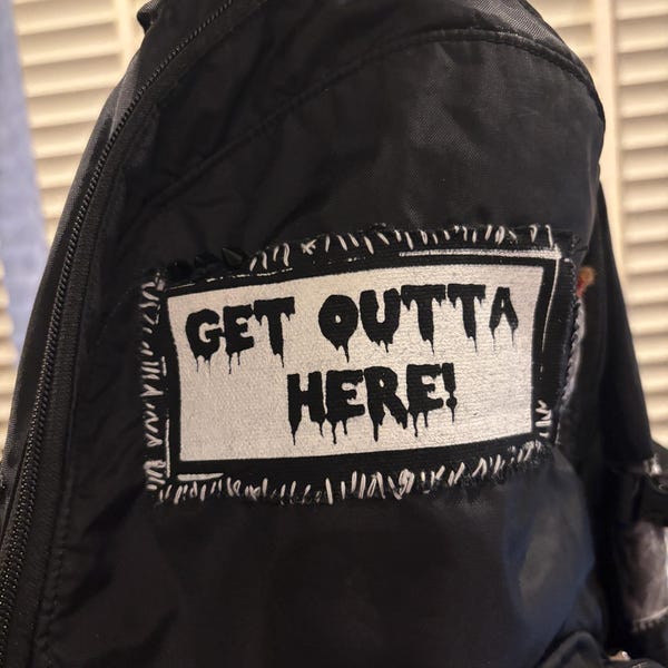 No Gods, No Masters Sew on Crusty Punk Patch. for Battle Jackets ...