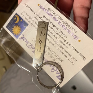 Best Friends Map Custom Long Distance Friendship State Key Chains USA ...