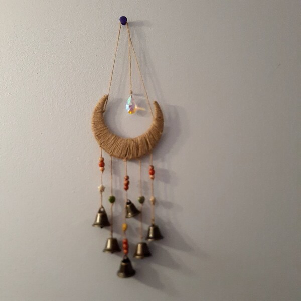 Witch Bells Wreath, Witch Bells for Door, Witch Bells Wind Chime, Door ...