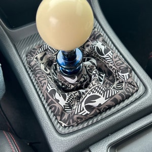 CHECKMATE 90s White Retro Checker Universal Shift Boot Handmade Shift ...