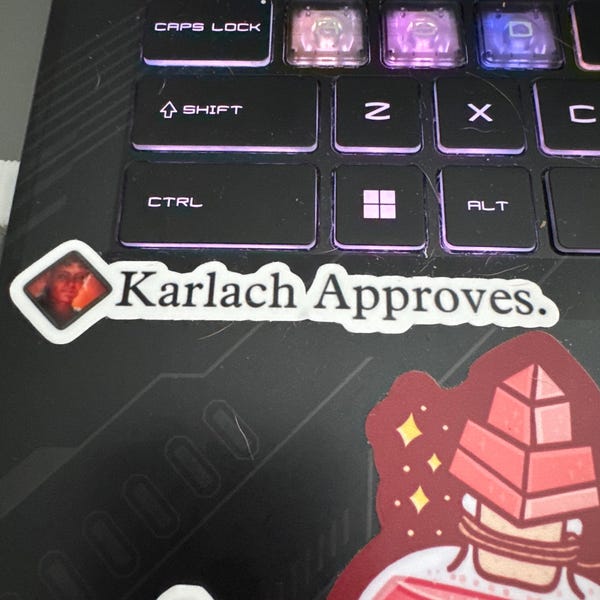 Baldur's Gate 3 Companions Approval Sticker! | Bg3 Stickers ...