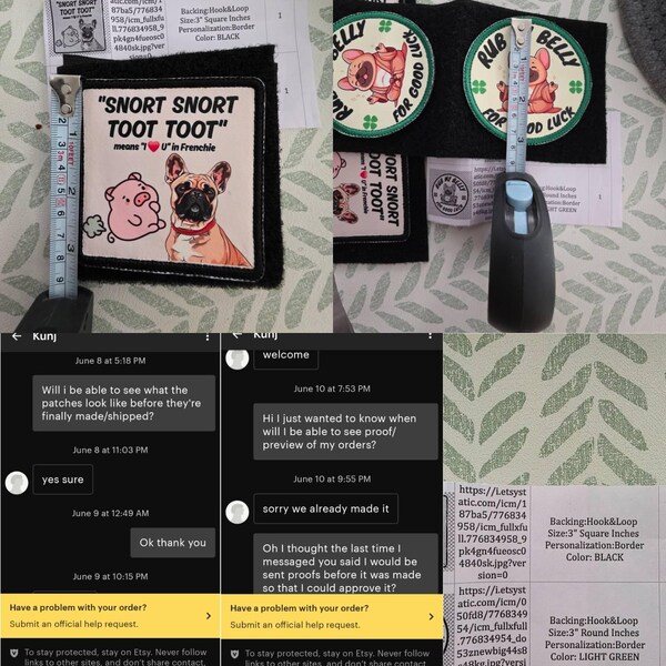 Custom Rockers Top or Bottom, Name Tag, MC Patch, Rank Tag Custom - Etsy