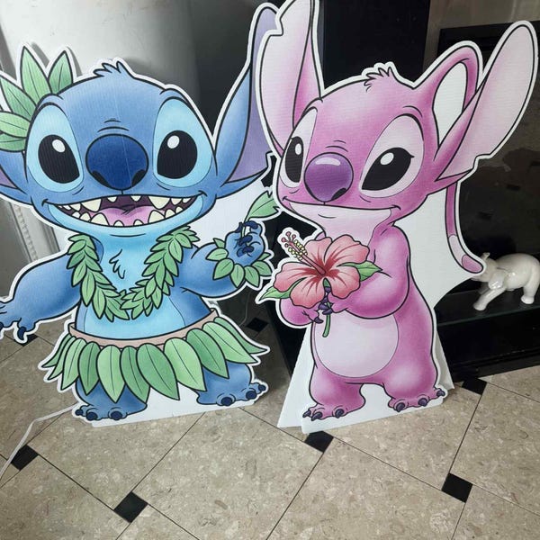Lilo and Stitch Cutout, Birthday Decoration, Lilo and Stitch Baby ...