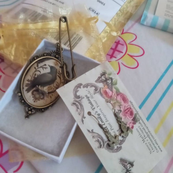 Sir Edwin Henry Landseer, Cameo Brooch, the Arab Tent, Original Ca ...