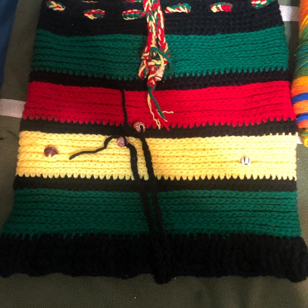 CROCHET PATTERN - Rasta Dreadlock Tube Hat - Etsy