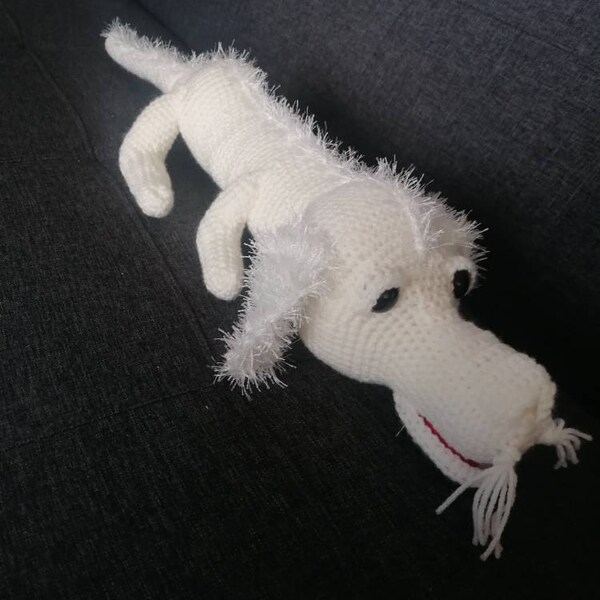 Amigurumi Crochet Pattern for Falkor Inspired Luck Dragon. Instruction ...