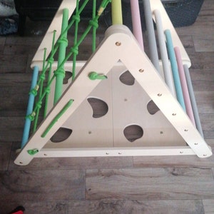 Climbing Triangle Two-sided Ramp Kletterdreieck Climbing Arch - Etsy