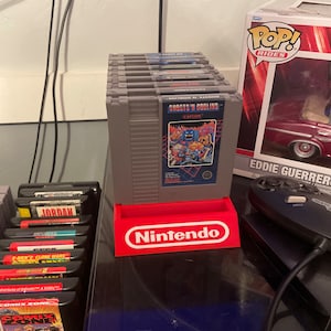SNES Stacked Game Cartridge Display Stand - Etsy