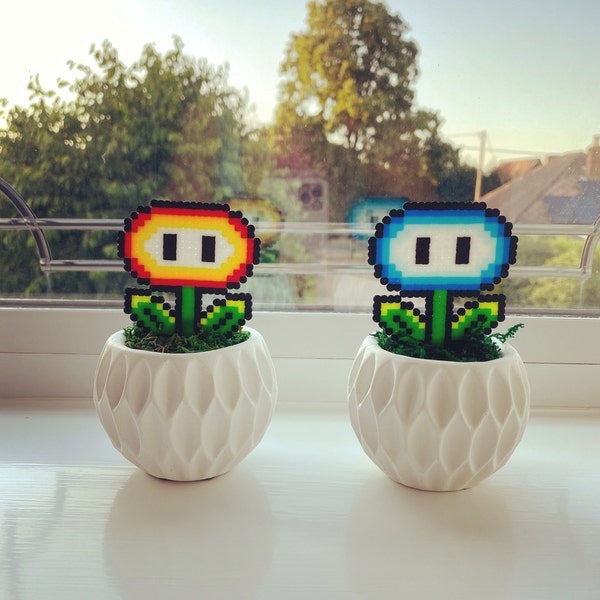 Super Mario Yoshi Bookmark Pixel Art Piranha Nintendo Hama Perler Beads ...