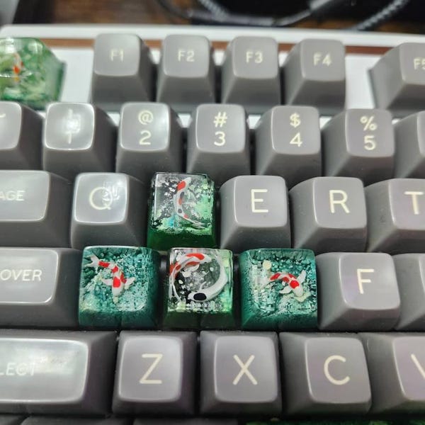 Circuit Board Chip Keycap, Artisan Keycap, Keycap Set for MX Cherry ...