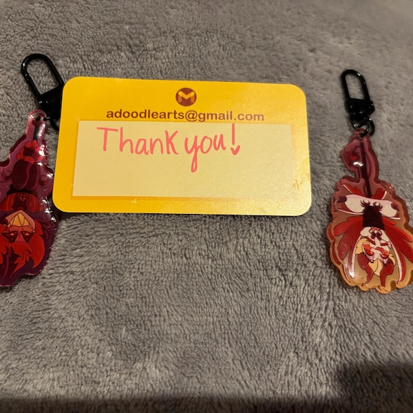 Hazbin Hotel Alastor , Lucifer Keychain ( PRE-ORDERS ) - Etsy