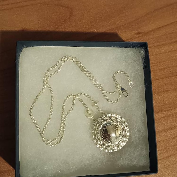Skyrim Silver Garnet Ruby Necklace and Ring: Handmade Fine Silver Elder ...