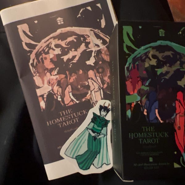 Homestuck Tarot Deck 78 Cards Full Set - Unofficial Fanmade ...