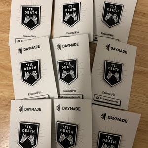 CUSTOM 'til Death Sticker Wedding Favors Takeaways for | Etsy