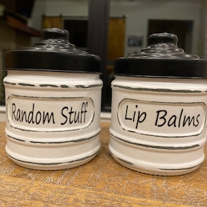 Rustic Cookie Jar, Farmhouse Cookie Jar, Gallon Glass Cookie Jar ...