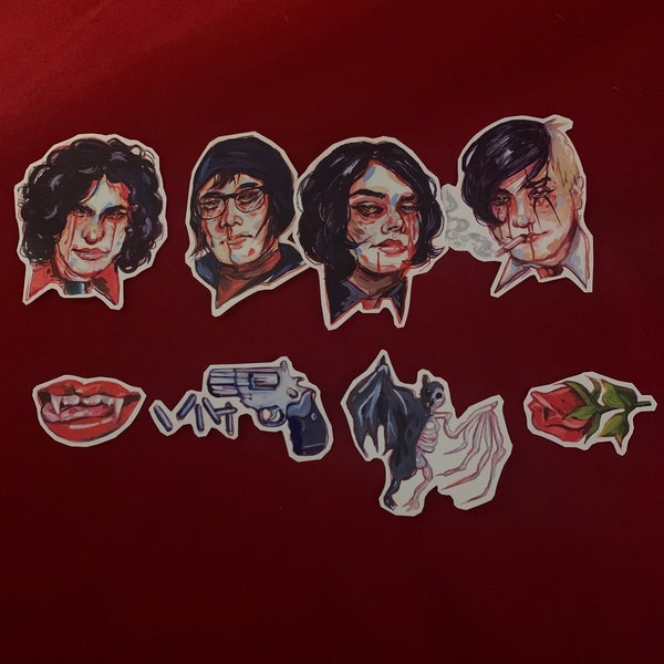Three Cheers for Sweet Revenge - Sticker Set - Etsy