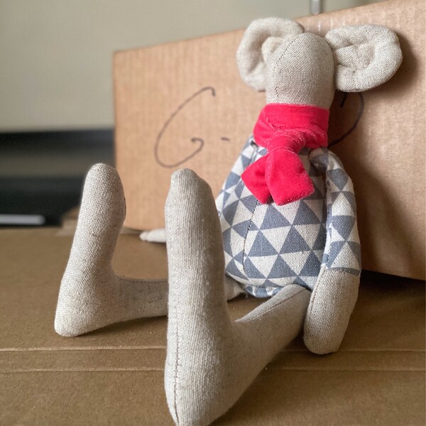 Modern Nursery Décor, Animal Doll, Handmade Bird, Art Doll, Stuffed ...