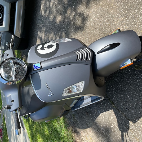 WWSTS44 Reflective Vespa Hpe GTV Sei Giorni HPE GTS250/300 HPE Sticker ...