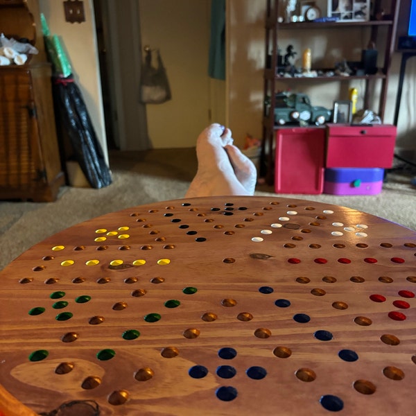 6 Player Extra Large Marble Wahoo, 1 Marble 6 Player Wahoo Board, Wahoo ...