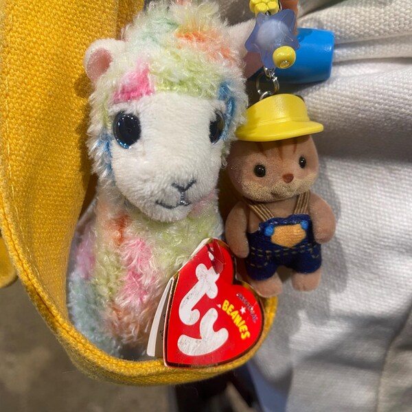 Calico Critter Keychain | Cute Keychain | Kawaii Keychain | Phone Charm ...