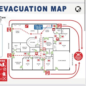 Personalized Emergency Evacuation Plan for Shawn Miller Fire Scape ...