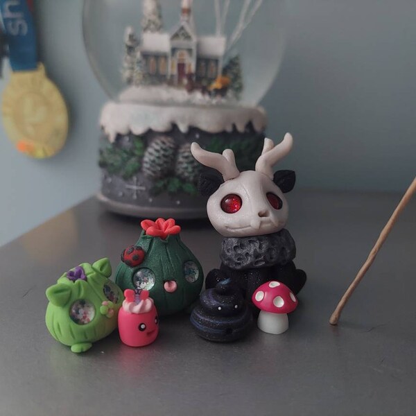 Custom Cryptid Clay Sculpture Figure - Etsy