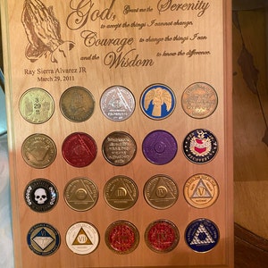 Wooden Narcotics Anonymous Birthday Key Fob NA Anniversary | Etsy