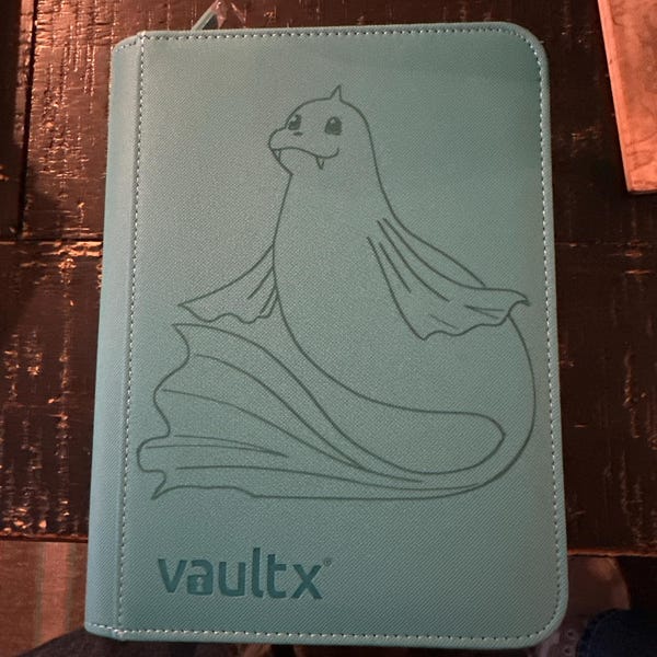 Custom Laser Engraved Binder for TCG Cards - Etsy