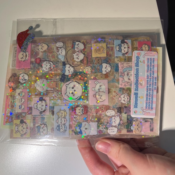 Bundle of Kawaii Sticker Sheets, Cute Sticker Sheets - Etsy