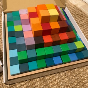 Geometric Wooden Animal Stacker, Stacking & Nesting Educational ...