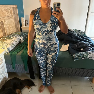 Aerial Costume Yoga Jumpsuit Woman Yoga Bodysuit Dance Unitard Costume ...