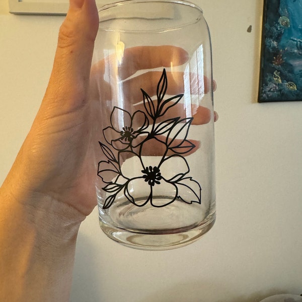 Free Shipping - Blossoms, Flower Vinyl Decal, Floral Vinyl Sticker ...
