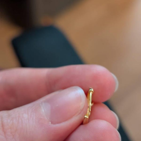 Sterling Silver Bird Skull Huggie Hoops, Silver, Gold or Rose Gold ...