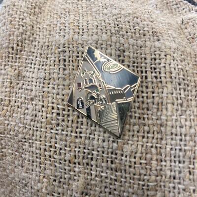 Tallest Tower Enamel Pin Princess Fantasy Pin / Fan Art - Etsy