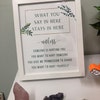 Confidentiality Counseling Office Decor Sign Social Work School ...