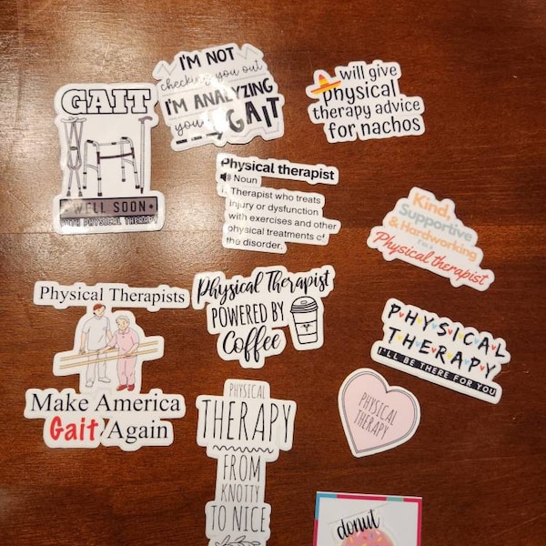 PT Stickers | Physical Therapy Gifts | Physical Therapist Gifts ...