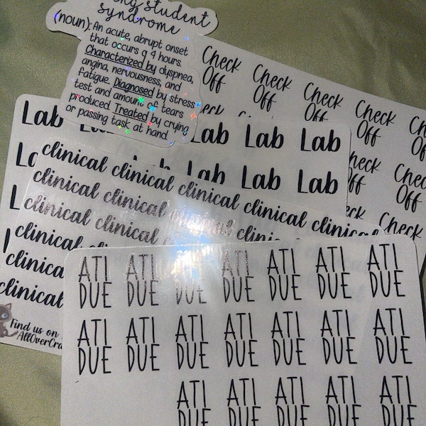 Ultimate Nursing Student Bundle - Bundle for Nursing Students - Planner ...