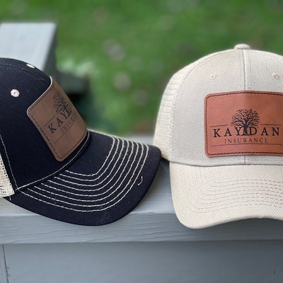 Set of 10 Blank Dark Brown Laserable Leatherette Rectangle Patch With ...