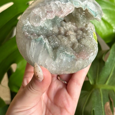 Rare Ocean Jasper X Moss Agate Sphere - Etsy
