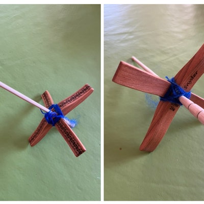 5/8 Maple Mini Glider Turkish Drop Spindle - Etsy